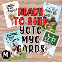 100 Bible Character Educational Cards, Activity for Kids, Christian ...
