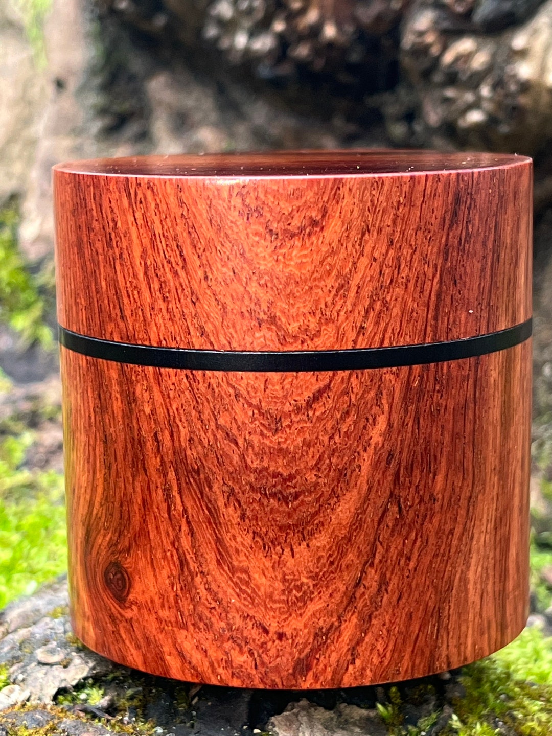 Padauk Box With African Blackwood #0104 - Etsy