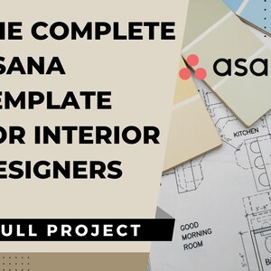 Complete Asana Template for Interior Design Projects - Etsy