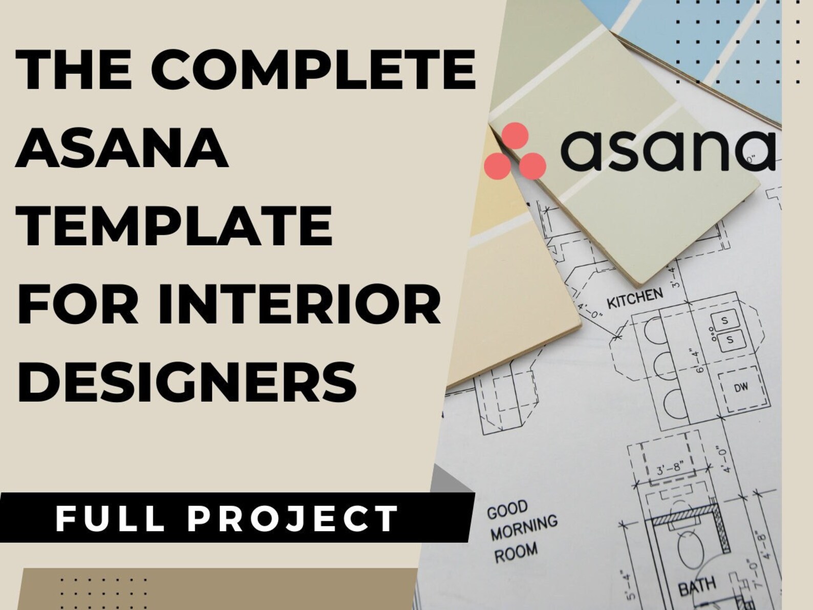 Complete Asana Template for Interior Design Projects - Etsy