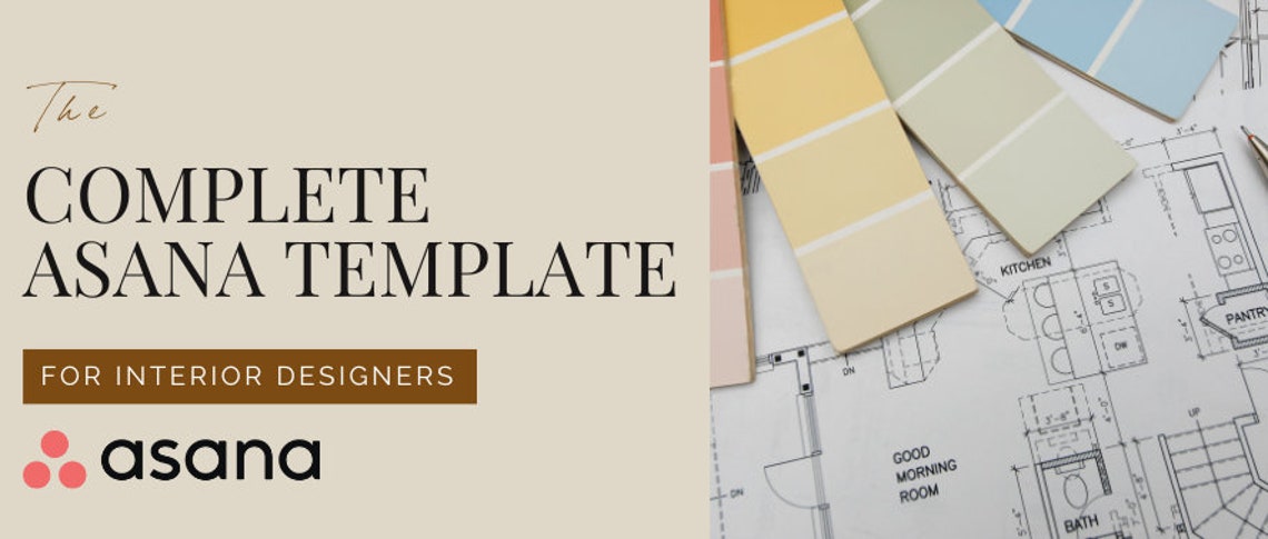 Complete Asana Template for Interior Design Projects - Etsy
