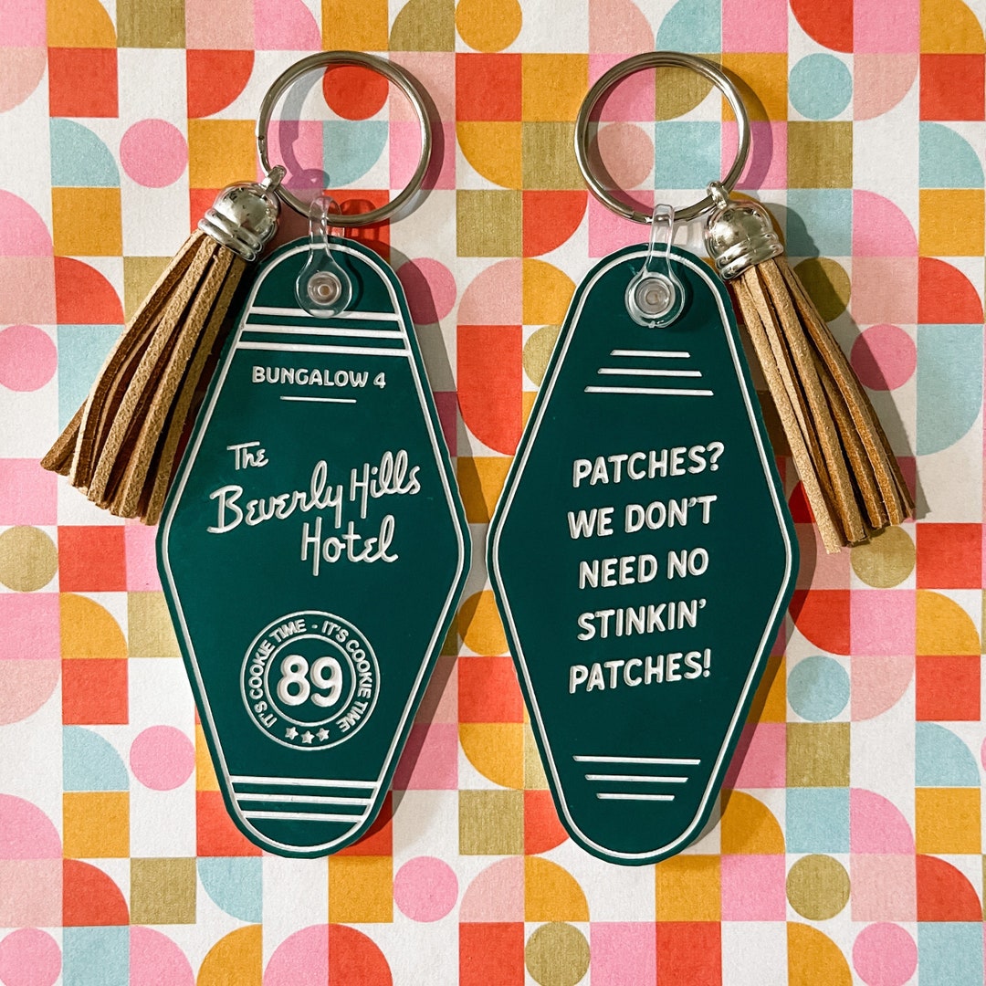 Troop Beverly Hills - Beverly Hills Hotel | Retro Keychain - Etsy