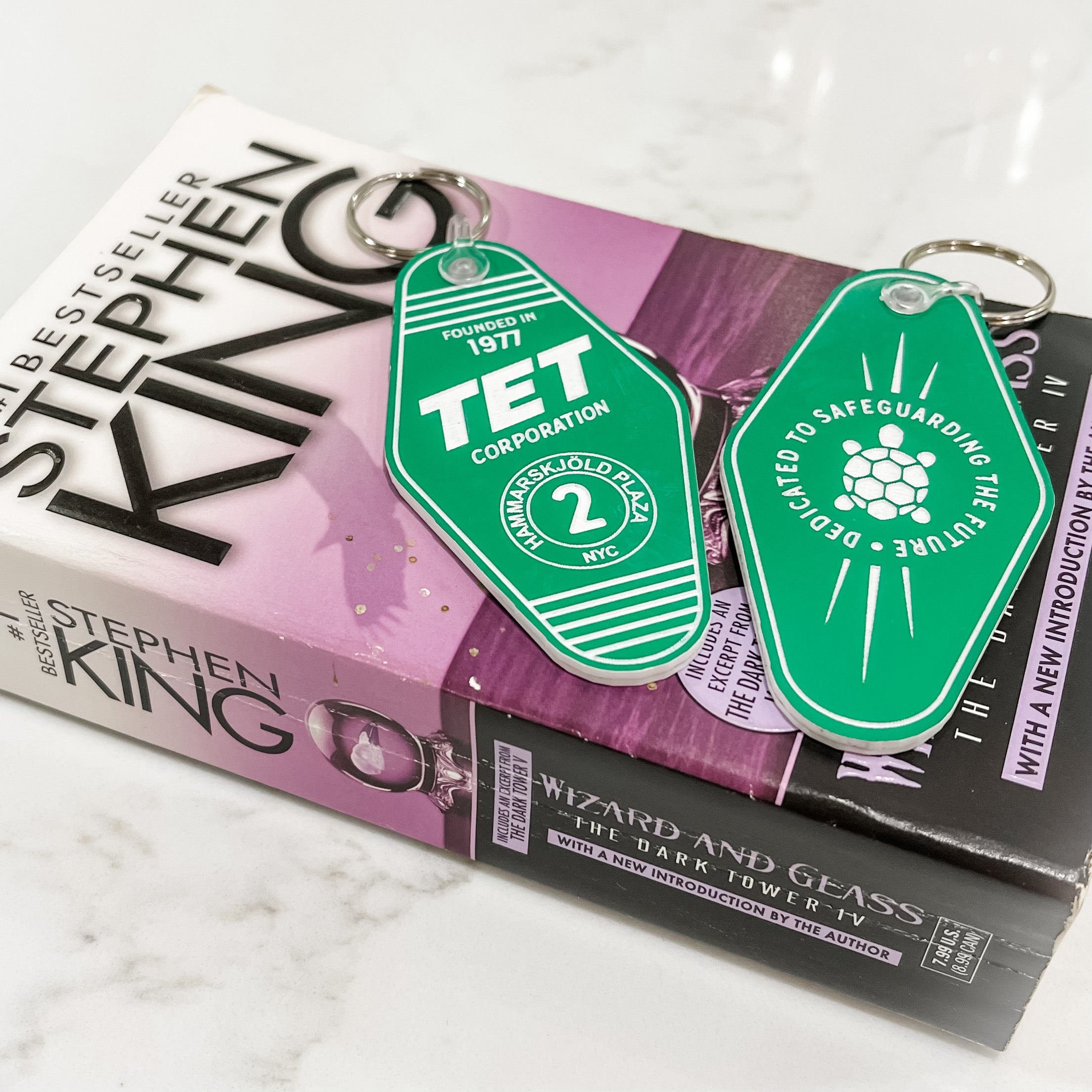 TET Corporation the Dark Tower Series Retro Motel Keychain - Etsy