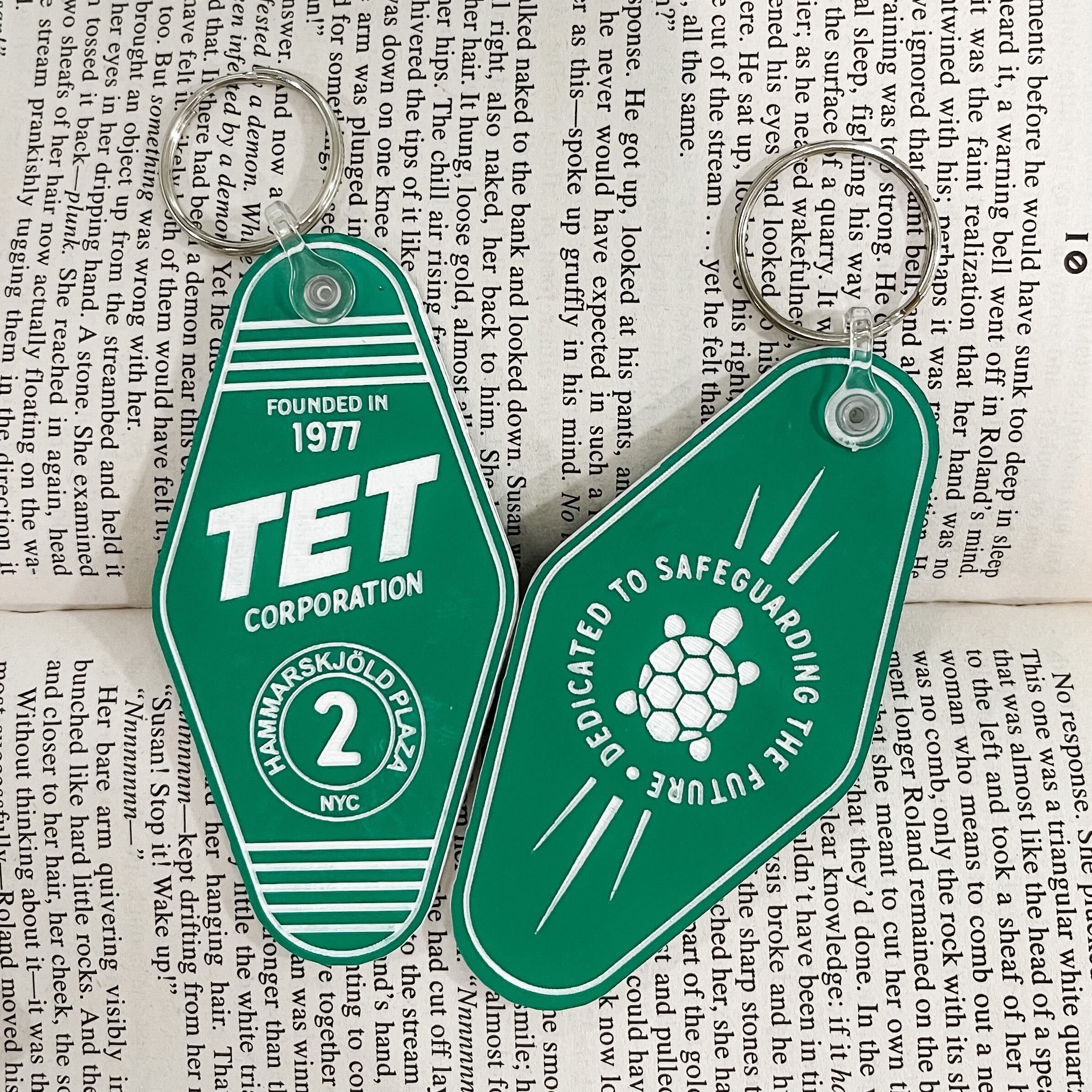 TET Corporation the Dark Tower Series Retro Motel Keychain - Etsy