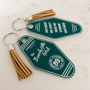 Troop Beverly Hills - Beverly Hills Hotel | Retro Keychain - Etsy