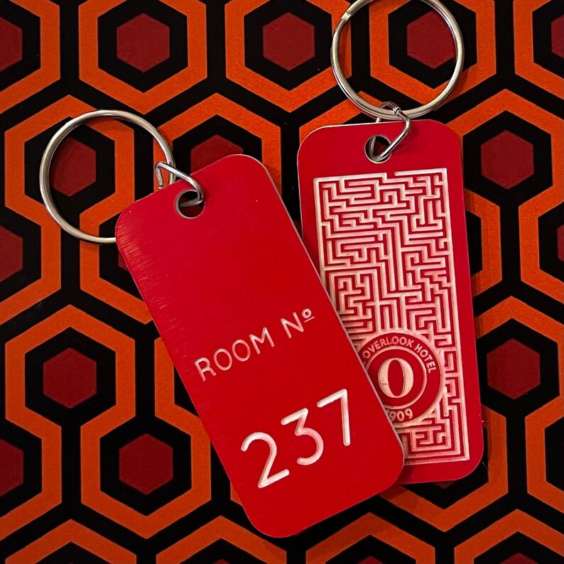 The Shining Room 237 Keychain - Etsy