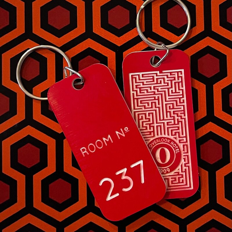 The Shining Keychain - Etsy