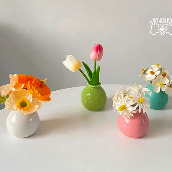 Ceramic Flower Vase - Etsy