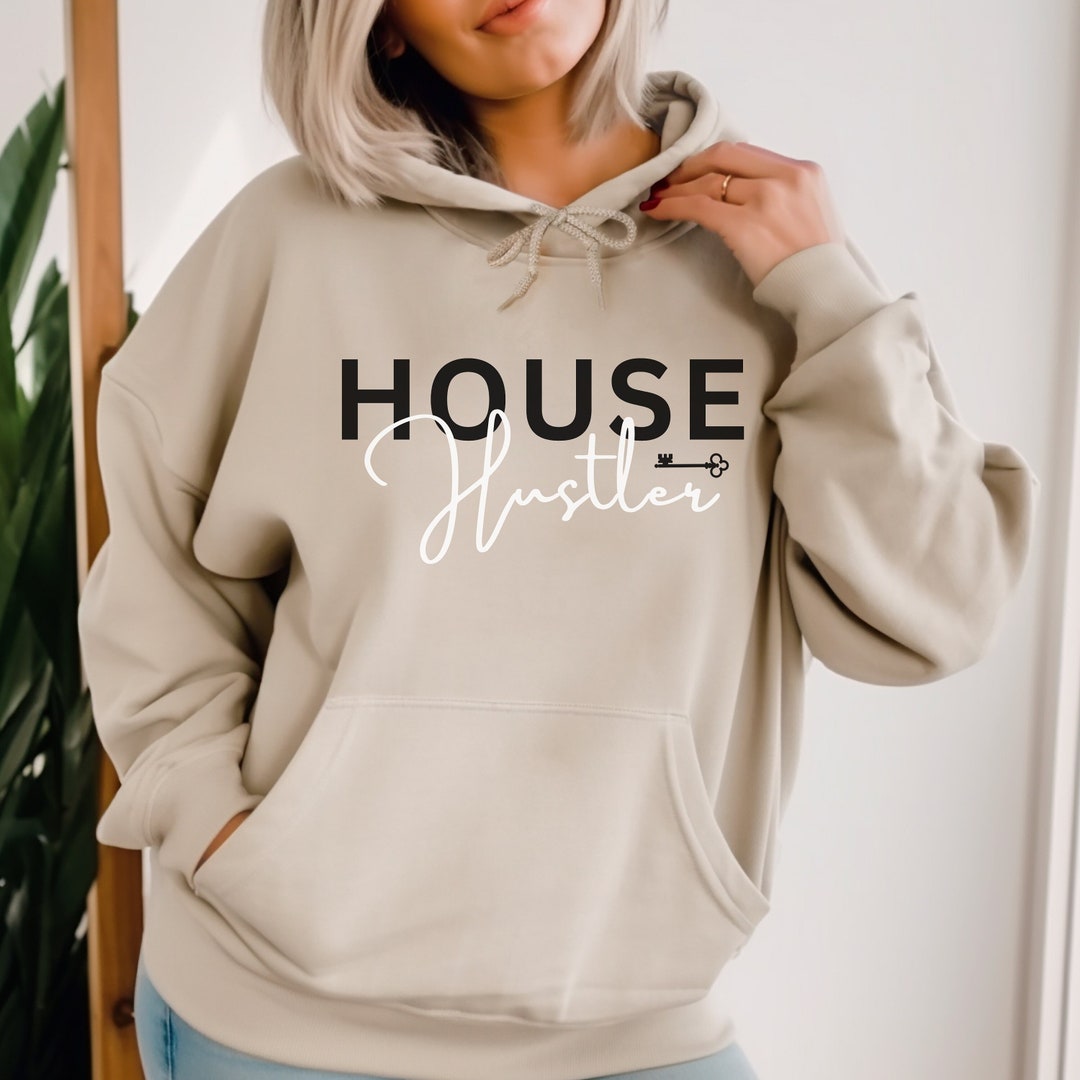 Unisex House Hustler Hoodie, Real Estate Sweatshirt, Realtor Hoodie ...