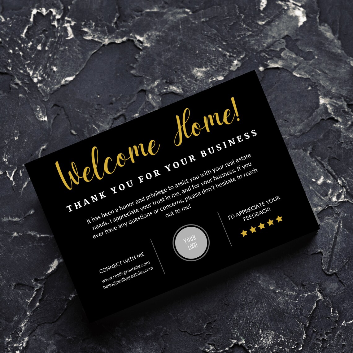 Welcome Home Cards, Real Estate Marketing, Happy Closing Card, Realtor ...