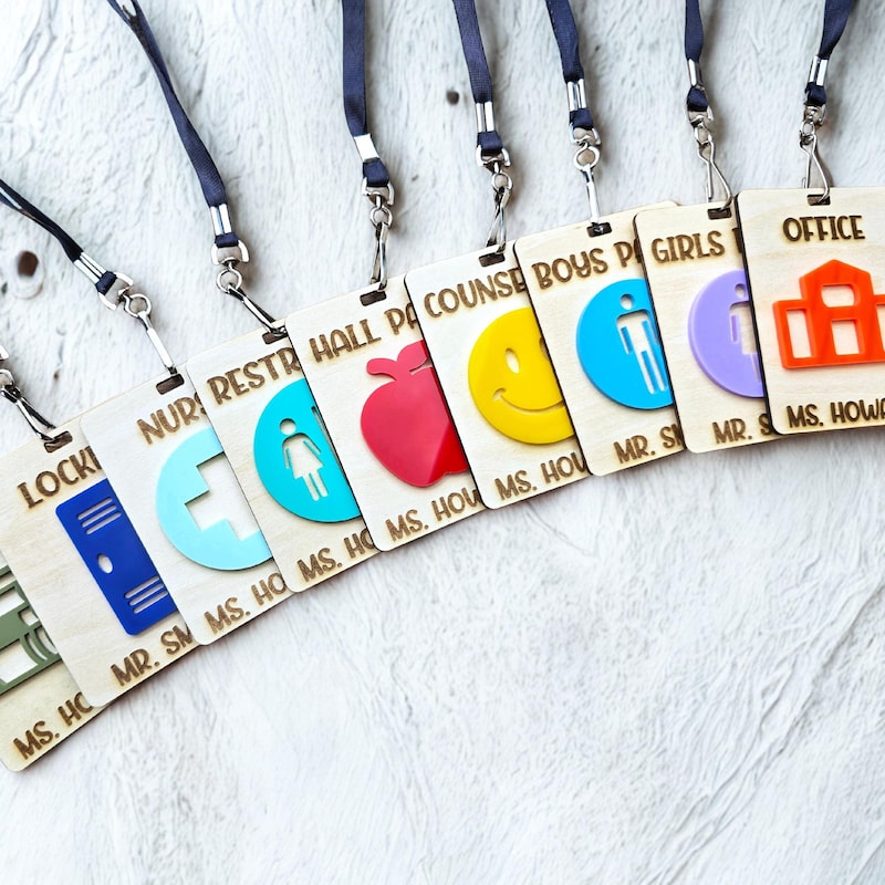 Bathroom Passes - Etsy
