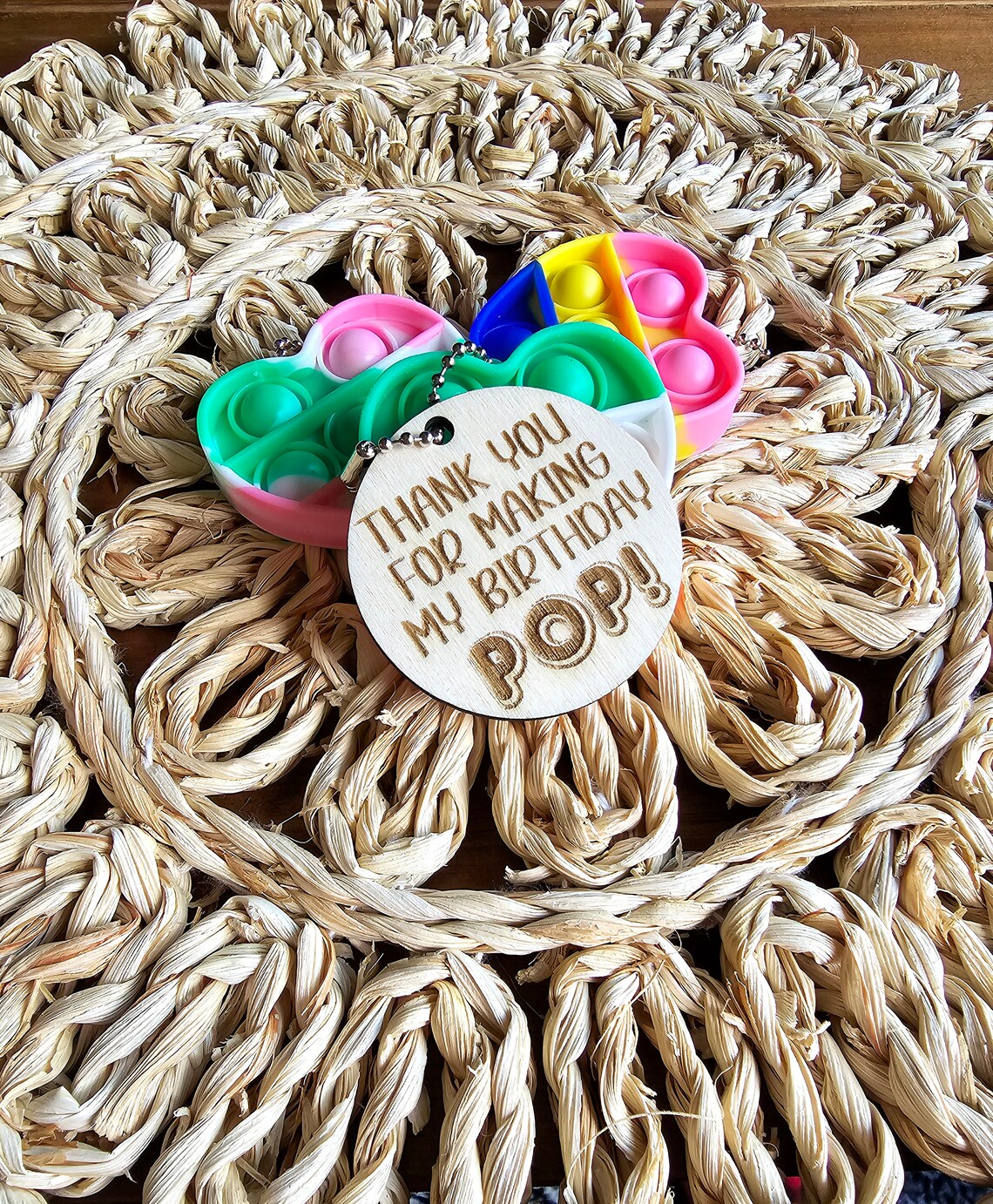 Pop Its Birthday Party Favor for Kids, Non Candy Classroom Favor, Kids ...