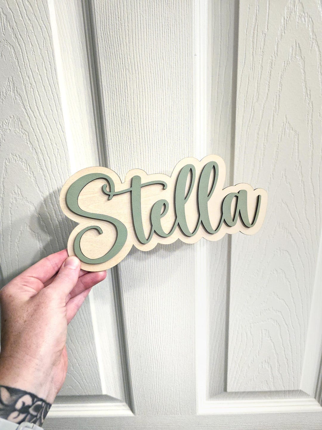 Personalized Kids Door Sign, Kids Door Name Sign, Nursery Wall Name ...