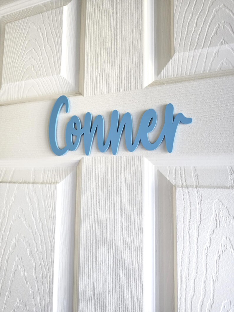 Personalized Kids Door Sign, Kids Door Name Sign, Nursery Wall Name ...