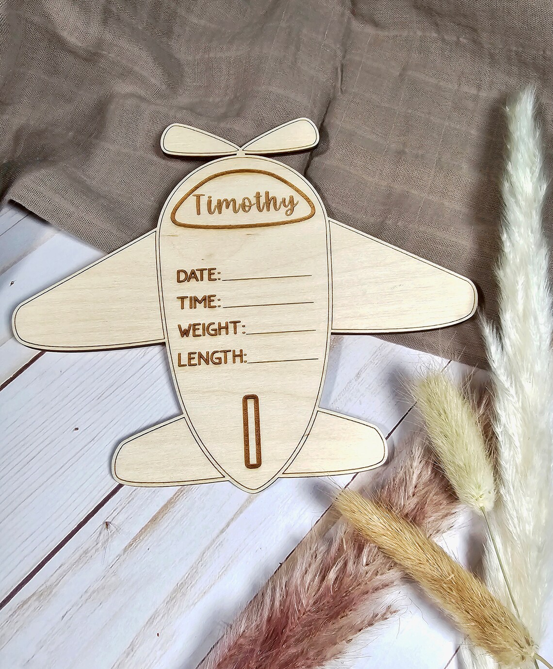 Airplane Baby Birth Announcement Sign, Airplane Hospital Stat Sign ...