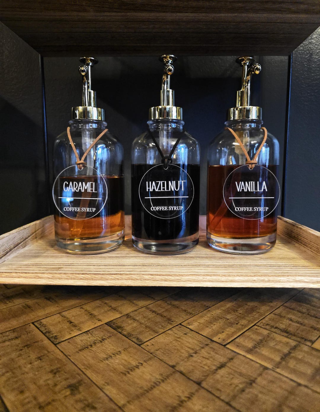 Coffee Syrup Labels, Custom Acrylic Coffee Bar Labels, Coffee Labels ...