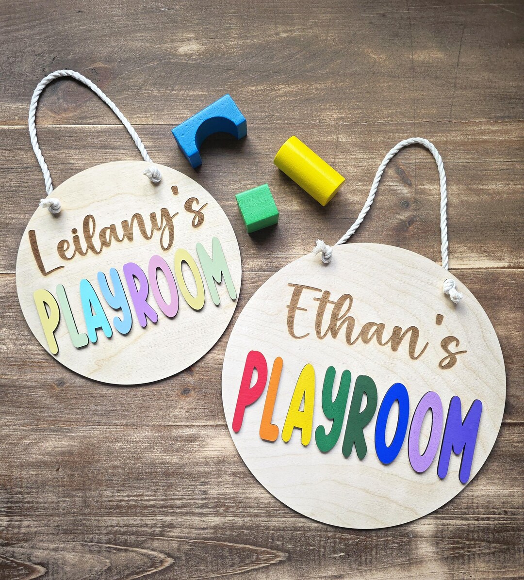 Rainbow Playroom Sign, Custom Playroom Sign, Kids Wall Decor, Classroom ...