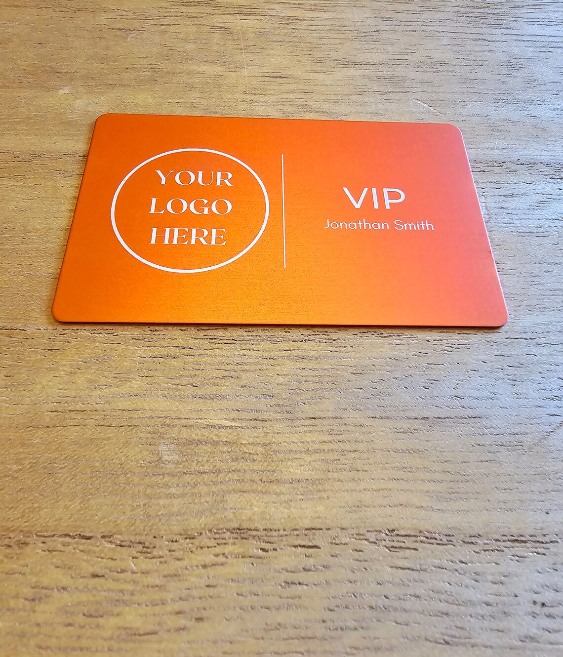 Metal Membership Cards, THICK Metal Cards, Personalized Metal Business ...