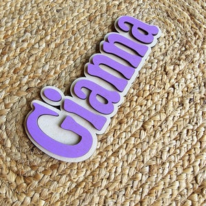 Kids Door Sign, Personalized Door, Wall Name Sign, Nursery Decor, Kids ...