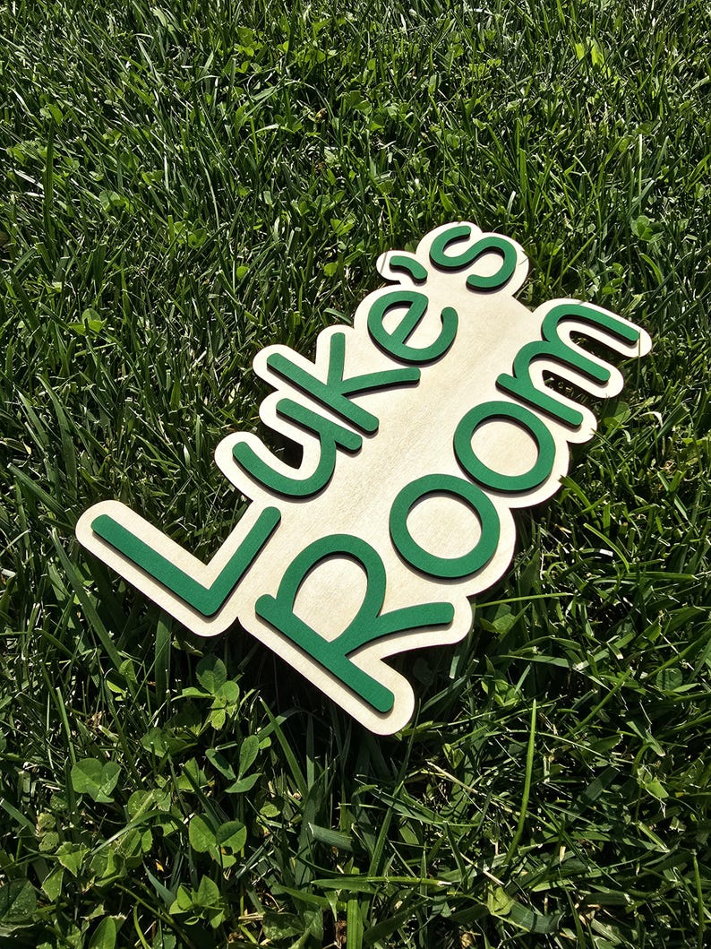 Personalized Kids Door Sign, Kids Door Name Sign, Nursery Wall Name ...