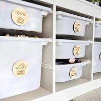 Editable Toy Storage Labels | Playroom Bin Organization | Toy Trofast ...