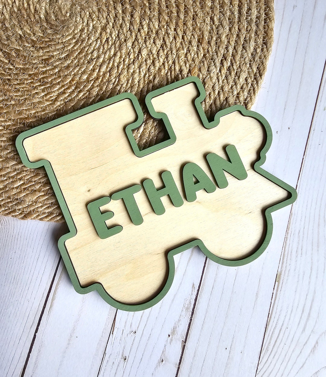 Kids Train Name Sign, Train Bedroom Decor, Train Nursery Name Sign ...