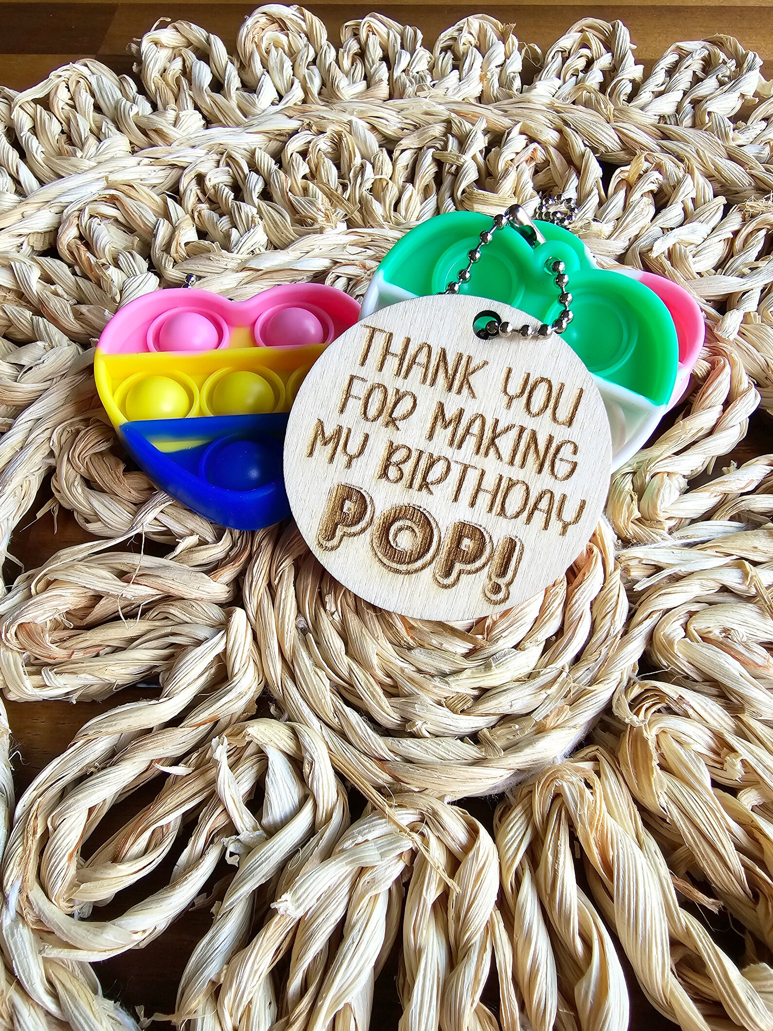 Pop Its Birthday Party Favor for Kids, Non Candy Classroom Favor, Kids ...