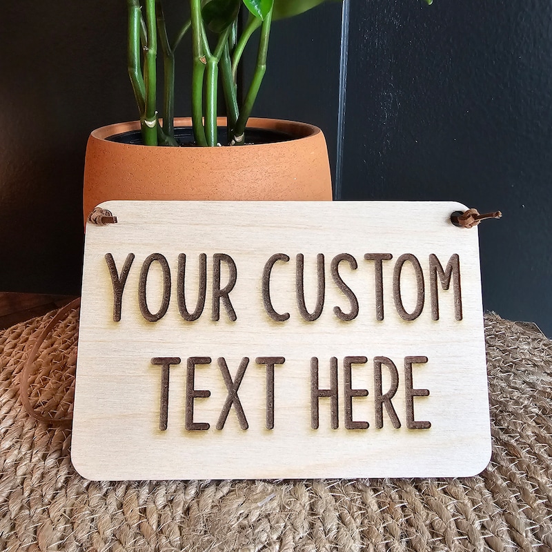 Custom Handheld Signs - Etsy