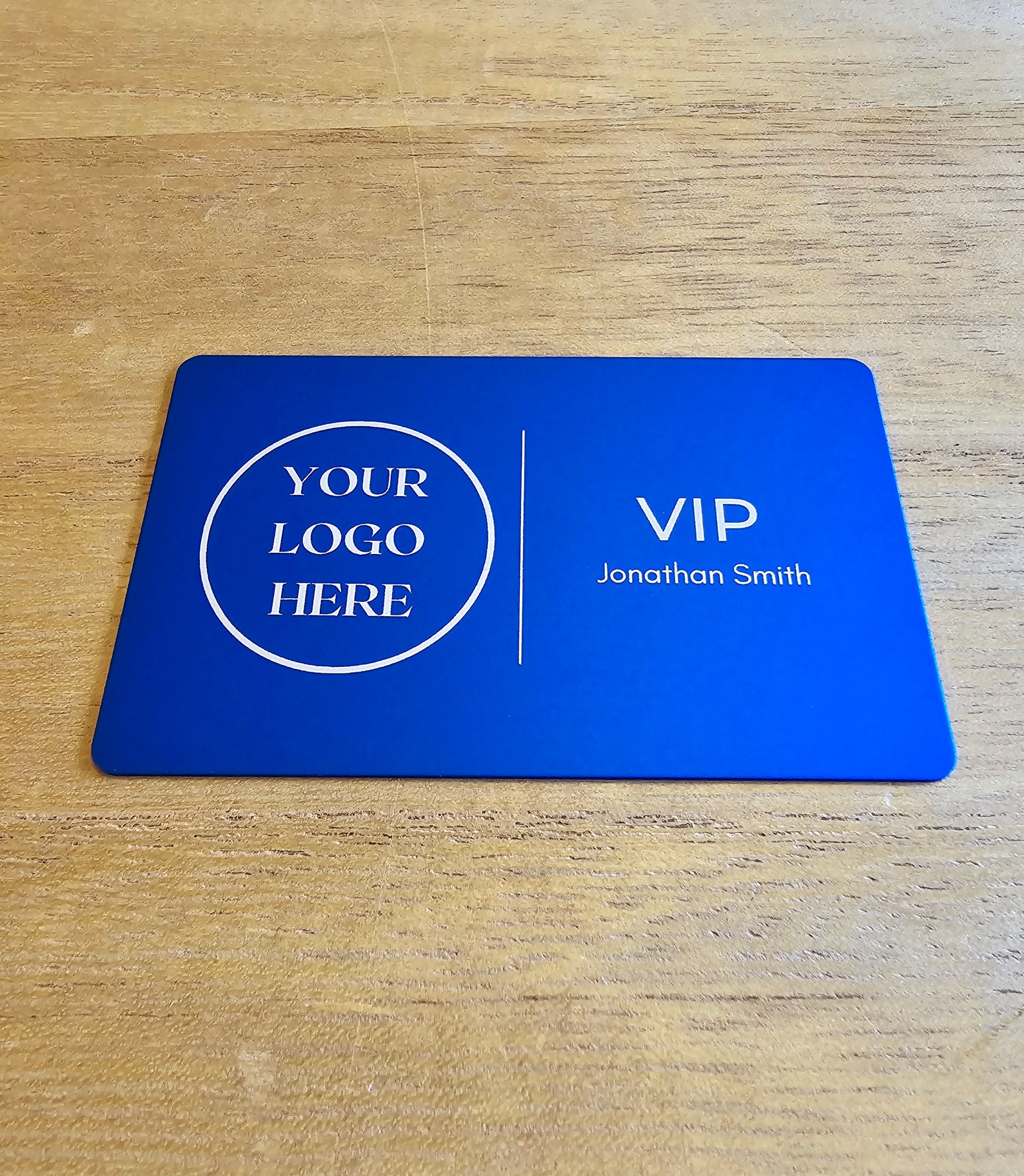 Metal Membership Cards, THICK Metal Cards, Personalized Metal Business ...