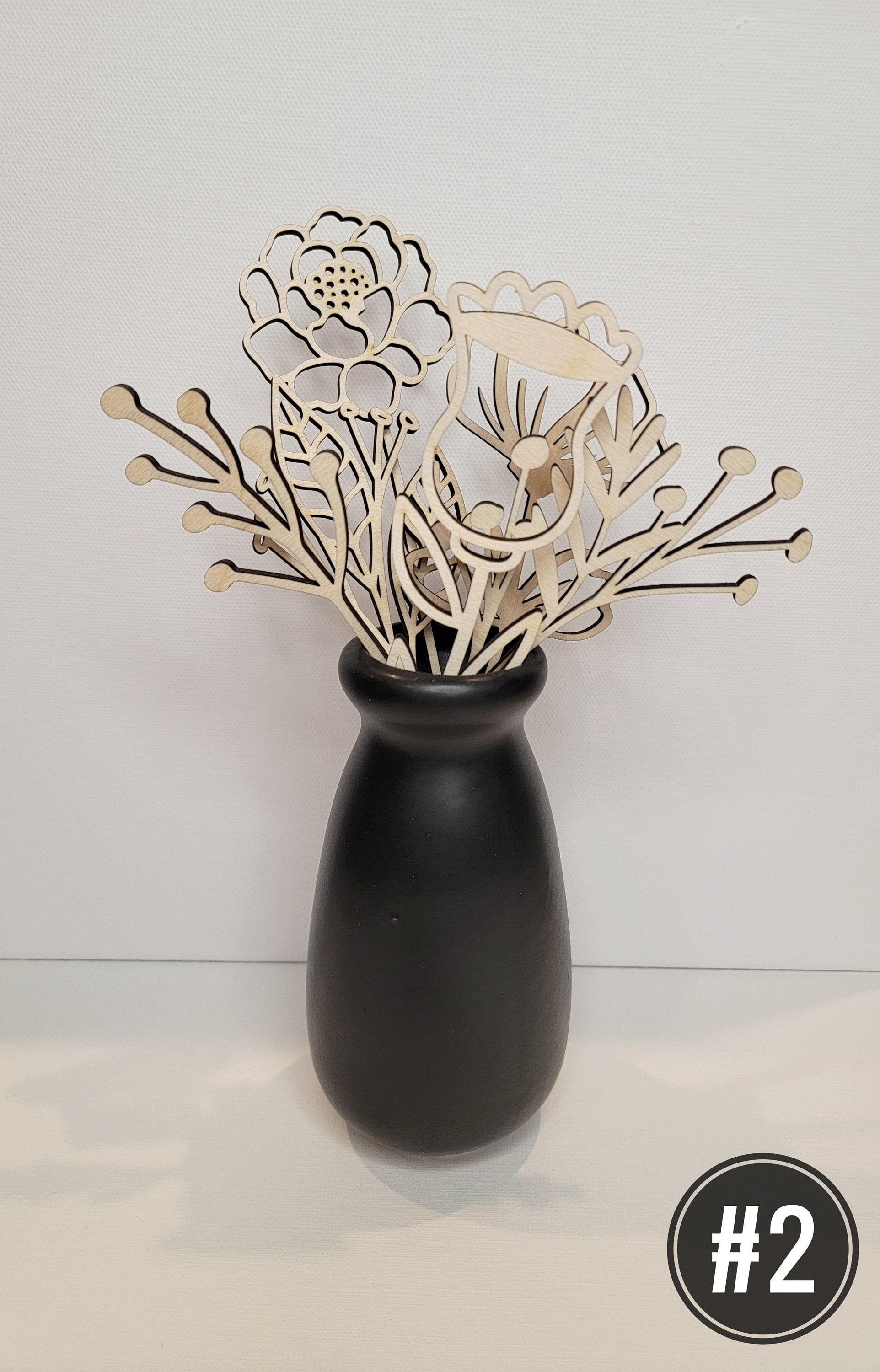 Wooden Flower Bouquet, Wood Flowers, Valentine's Gift, Gift for Her ...