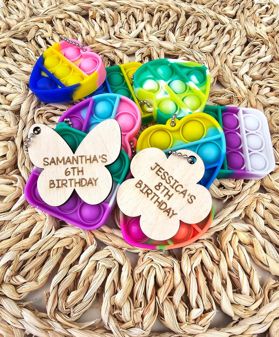 Pop Its Birthday Party Favor for Kids, Non Candy Classroom Favor, Kids ...