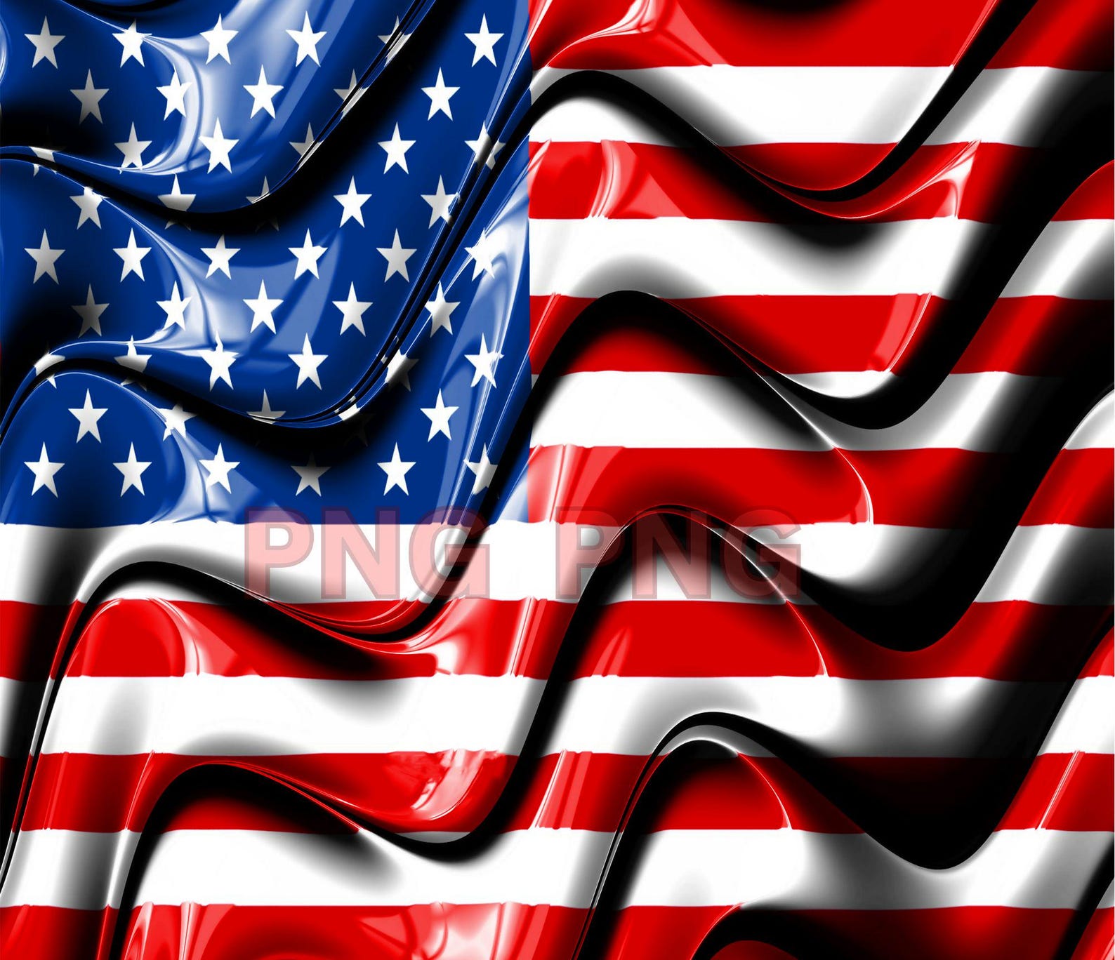 American Flag Png, Flag Png, Red White and Blue Png, Patriotic Png, - Etsy