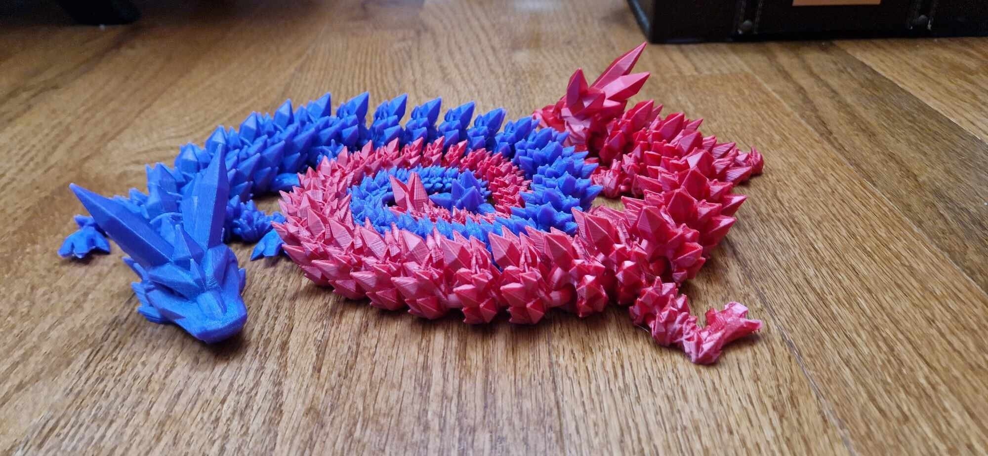 Articulated Crystal Gem Dragon - Etsy