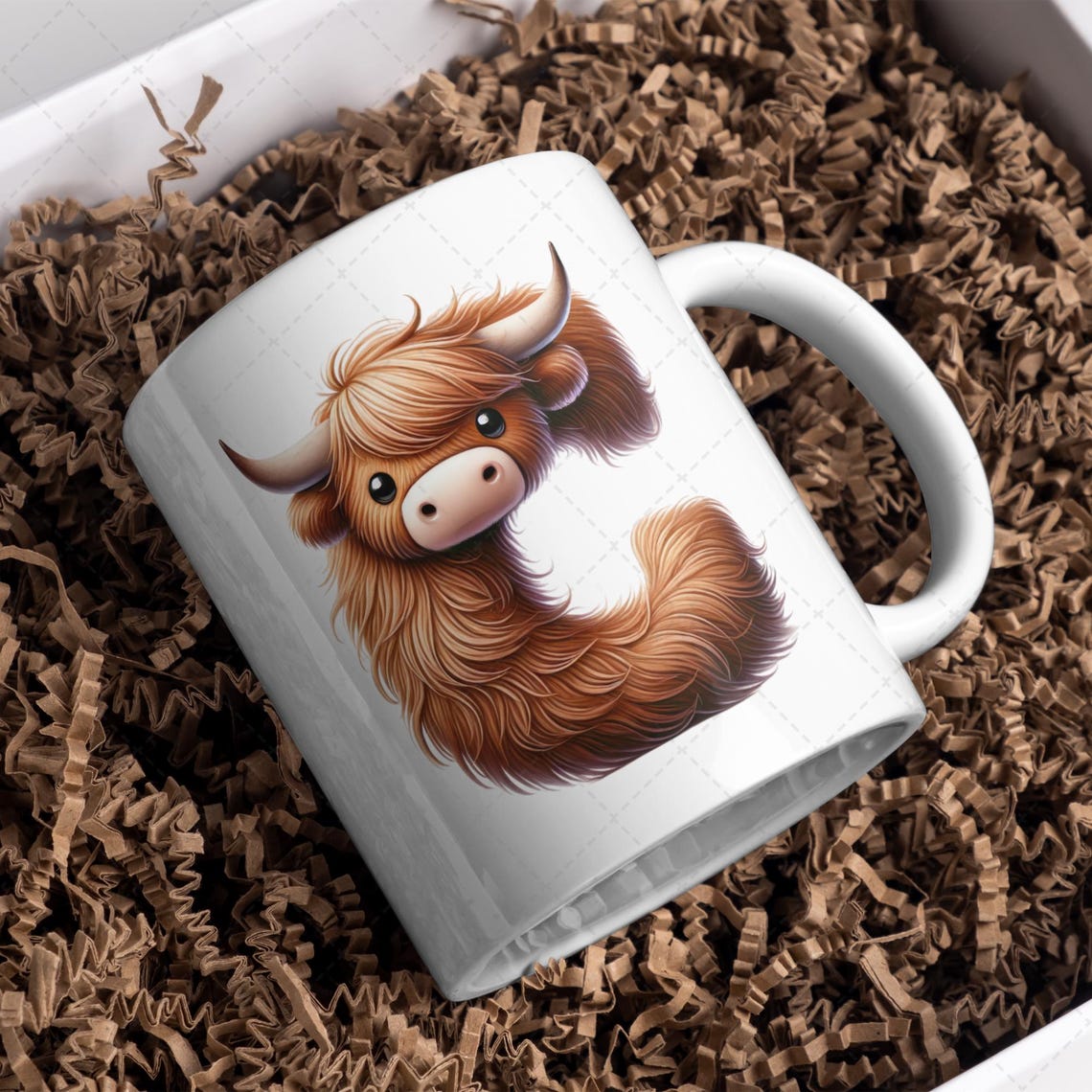 36 Highland Cow Letters PNG, Cute Alphabet Clipart, Alphabets & Numbers ...