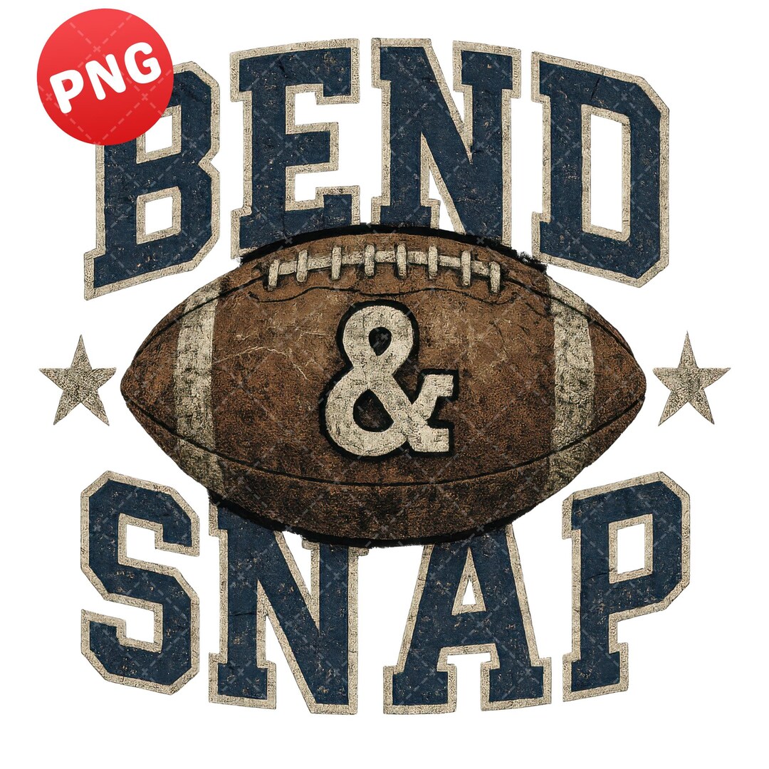 Bend and Snap Football PNG, Navy Blue Silver Vintage Football, Grunge ...