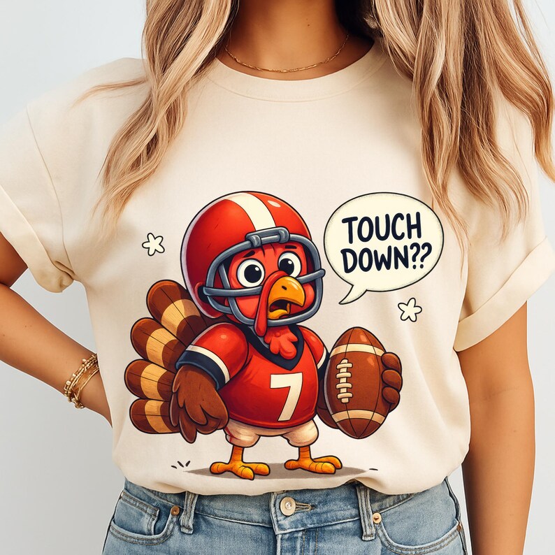 Football Turkey PNG, Red Black White, Thanksgiving Sports Clipart ...