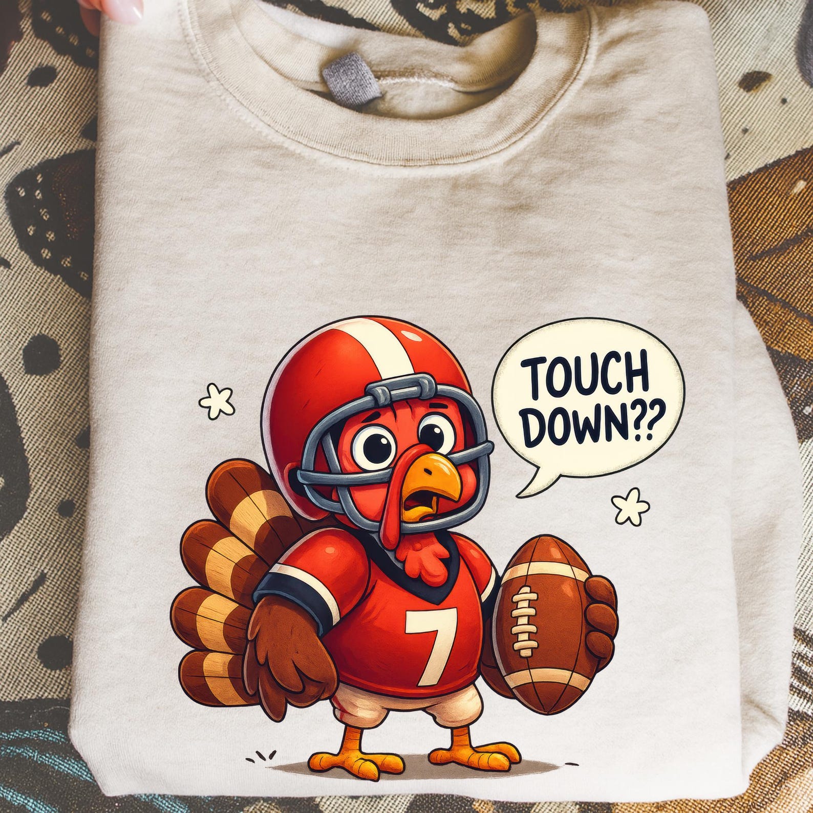 Football Turkey PNG, Red Black White, Thanksgiving Sports Clipart ...