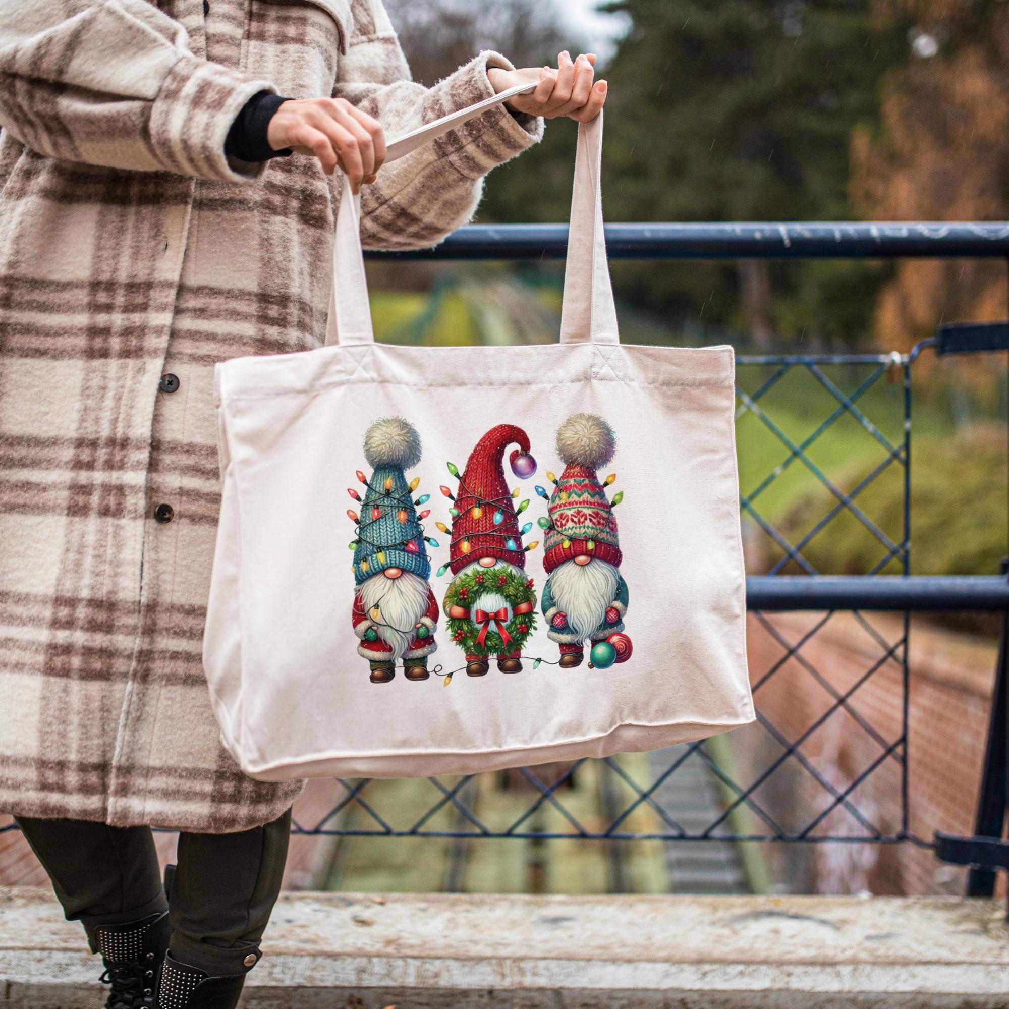 Three Christmas Gnome Clipart, Christmas Gnome PNG, Christmas PNG ...