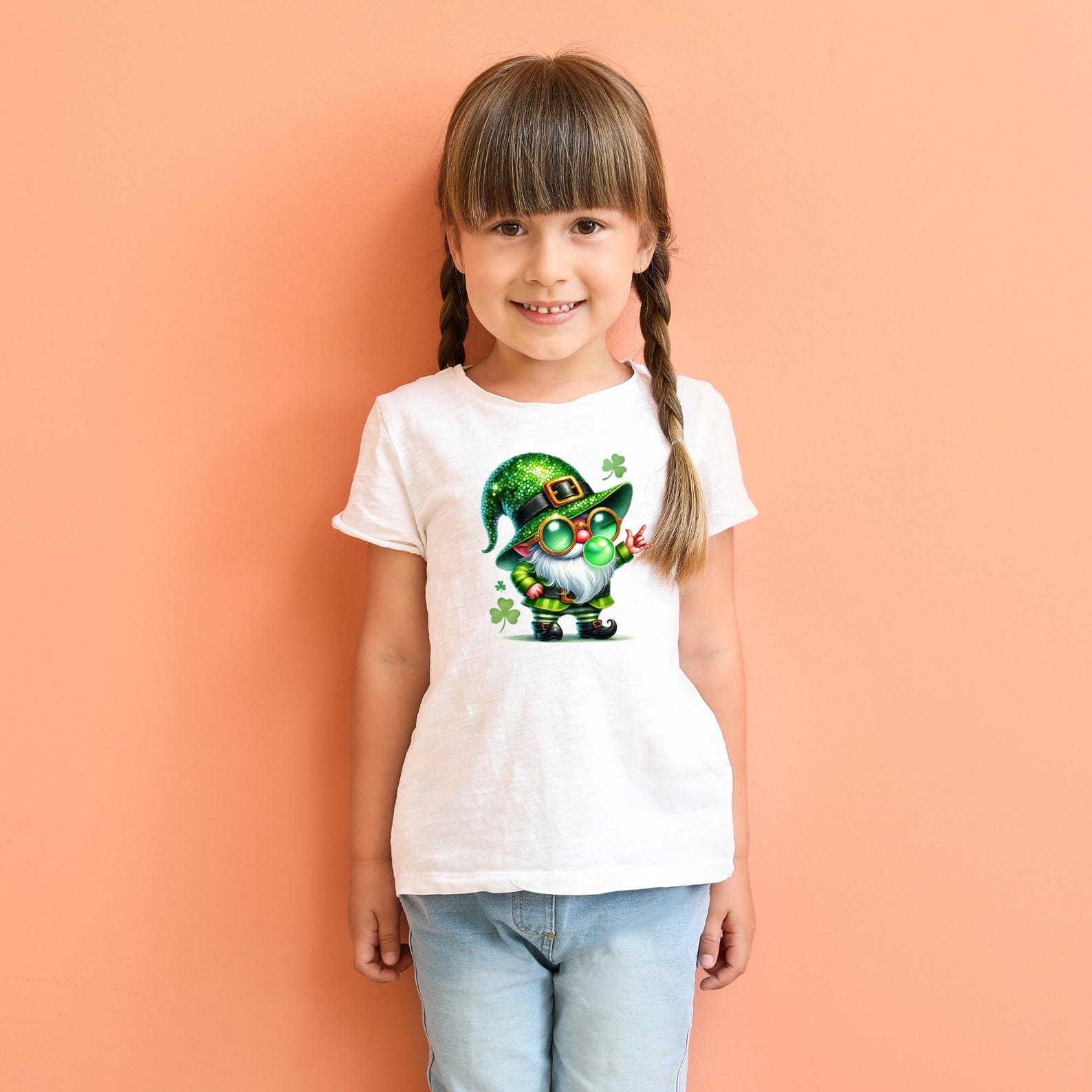 St. Patrick’s Day Sequin Gnome PNG, I Love You ASL Png, Sequin Love ...