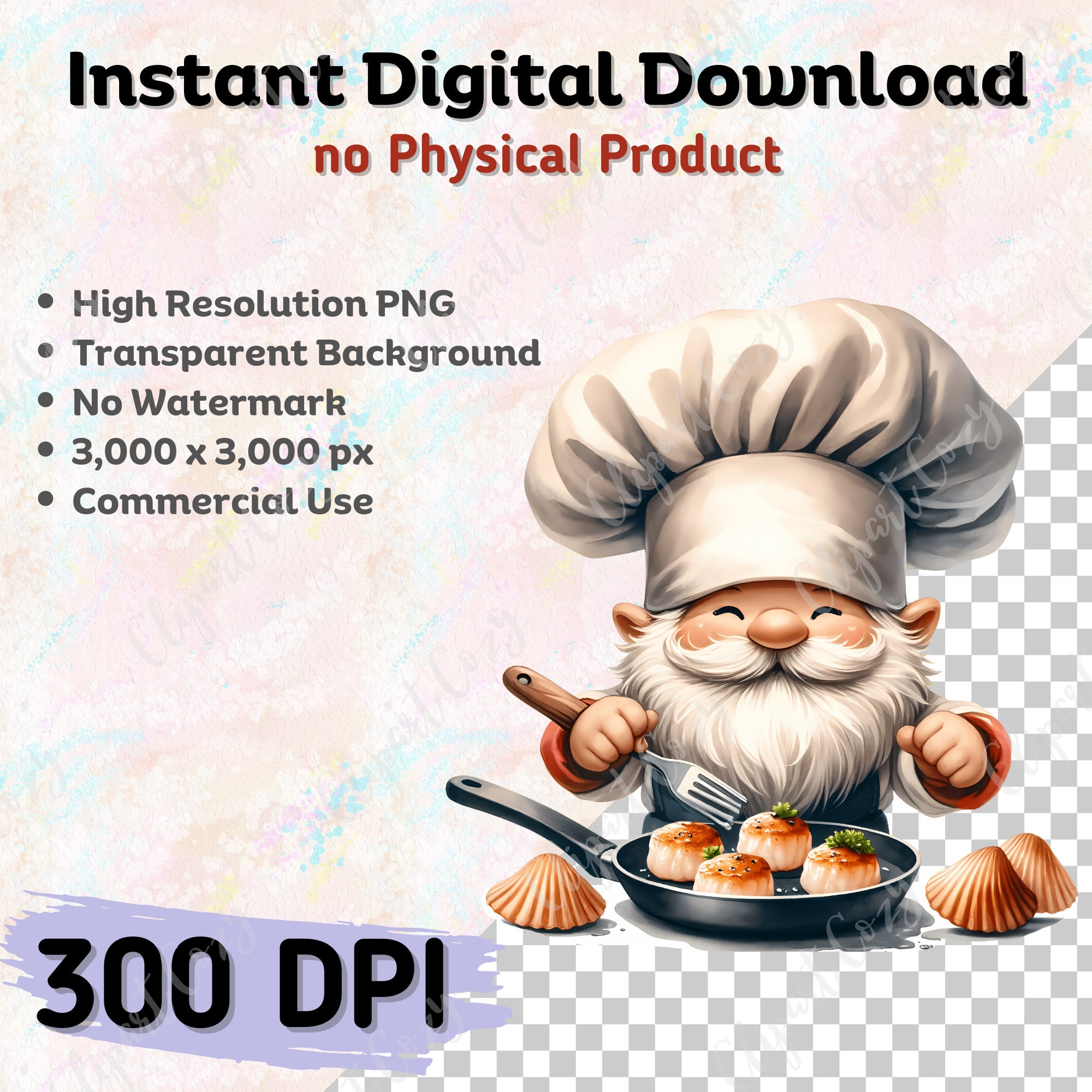 27 Chef Gnome Clipart Bundle, Gnome Clipart, Cooking Gnome, Gnome PNG ...