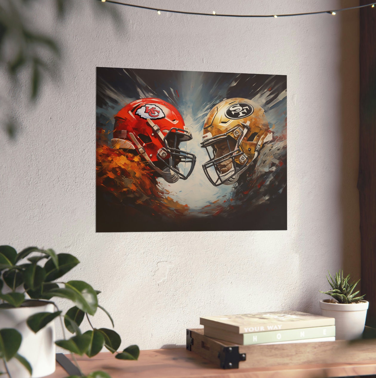 PRINTABLE Poster, Superbowl, Kansas City, San Francisco, Super Bowl ...
