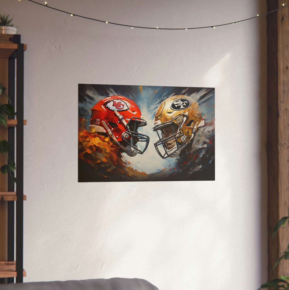 PRINTABLE Poster, Superbowl, Kansas City, San Francisco, Super Bowl ...