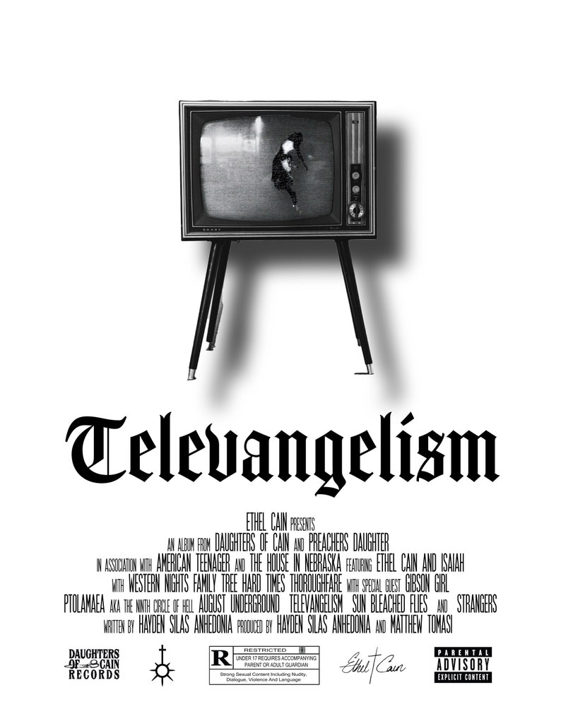 Televangelism by Ethel Cain Poster - Etsy