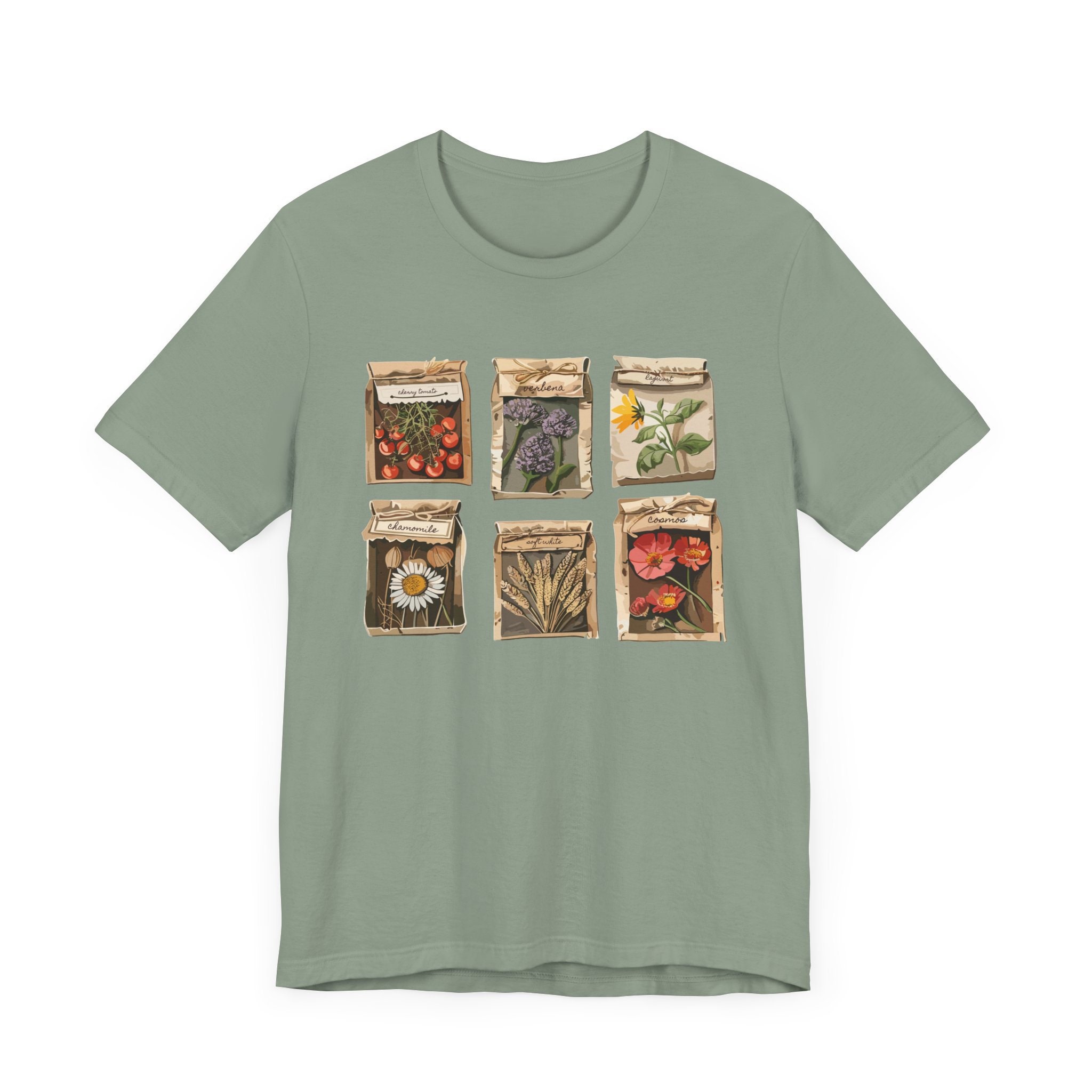 Seed Packets | Cottagecore | Garden & Plant Lover | Unisex Tee - Etsy