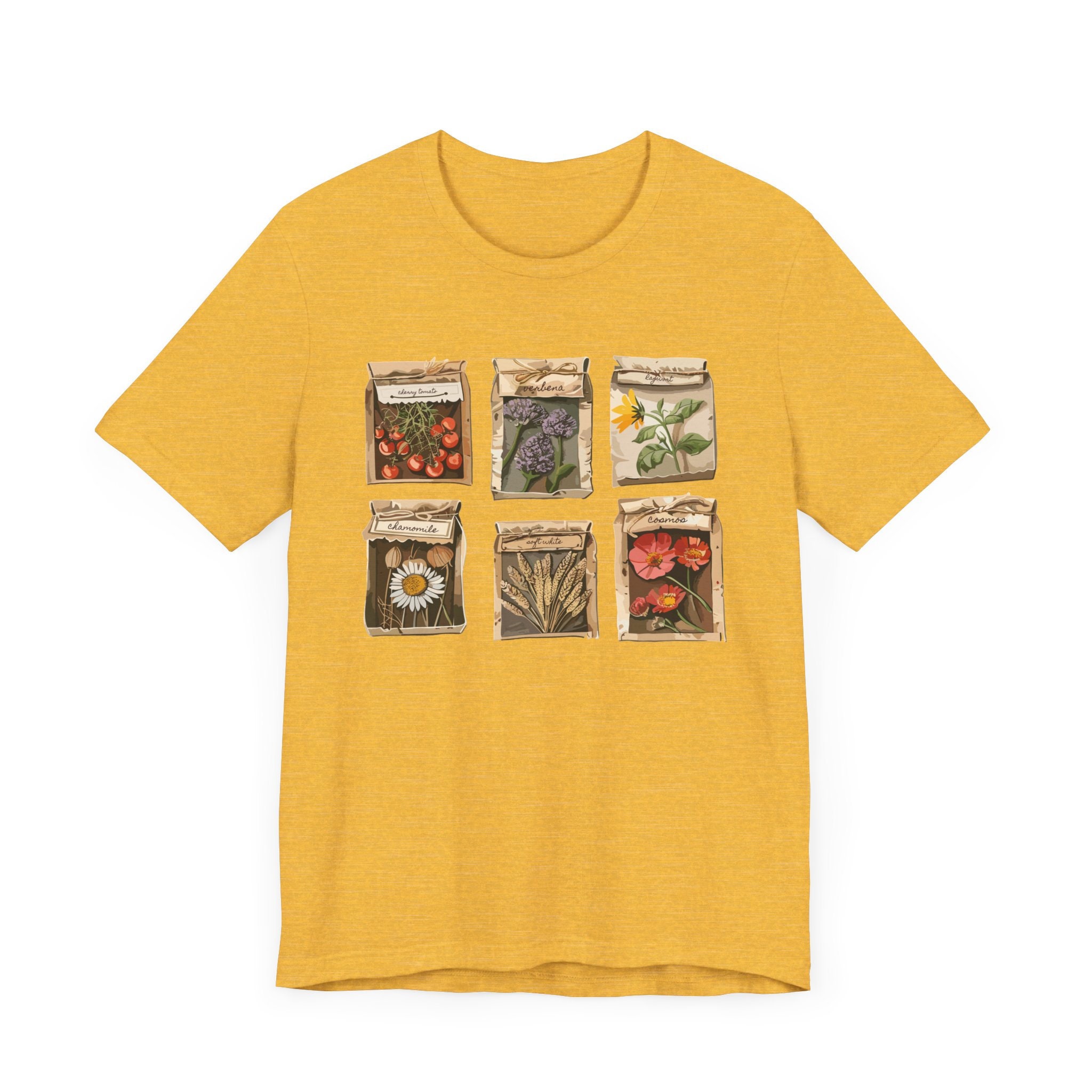 Seed Packets Cottagecore Garden & Plant Lover Unisex Tee - Etsy