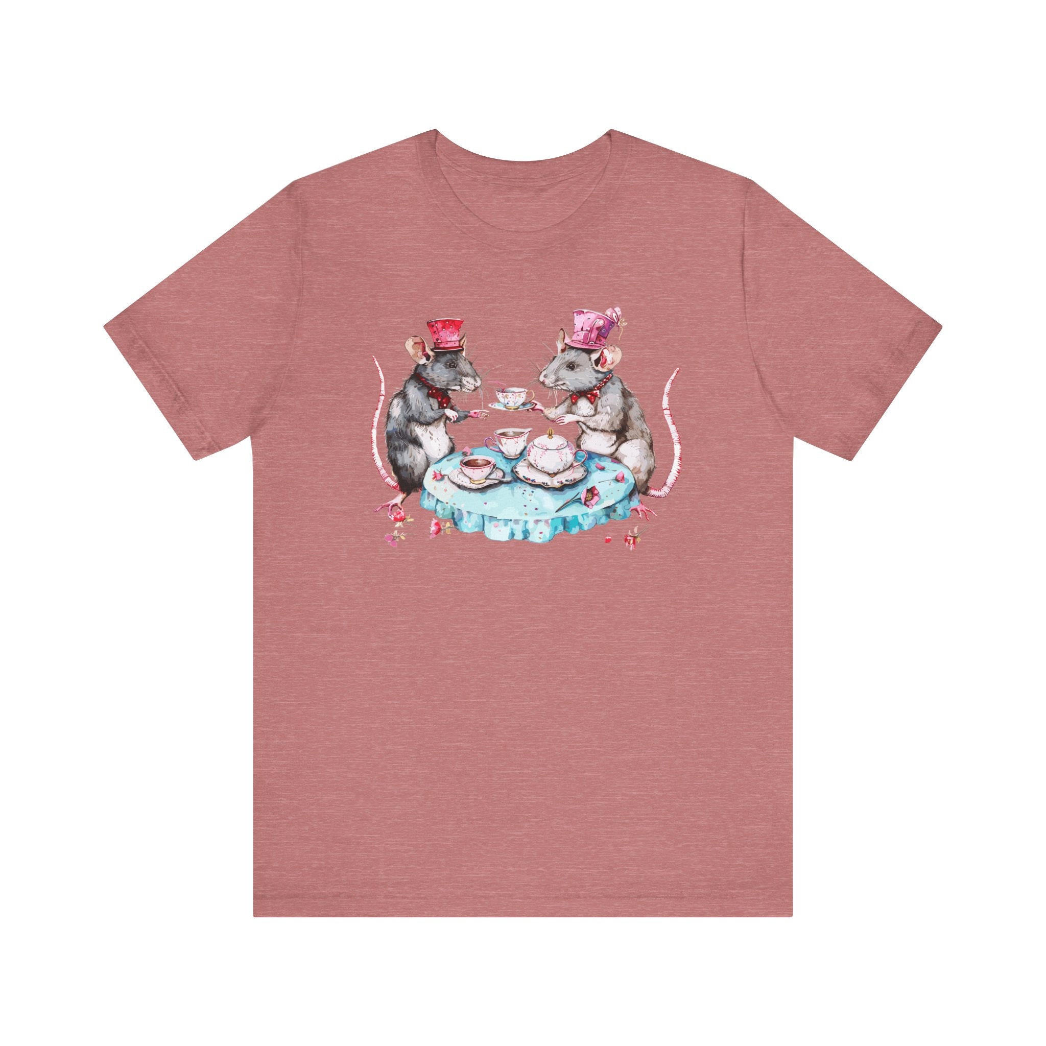Rat Tea Party Rodent Lover Cottagecore Unisex Tee - Etsy