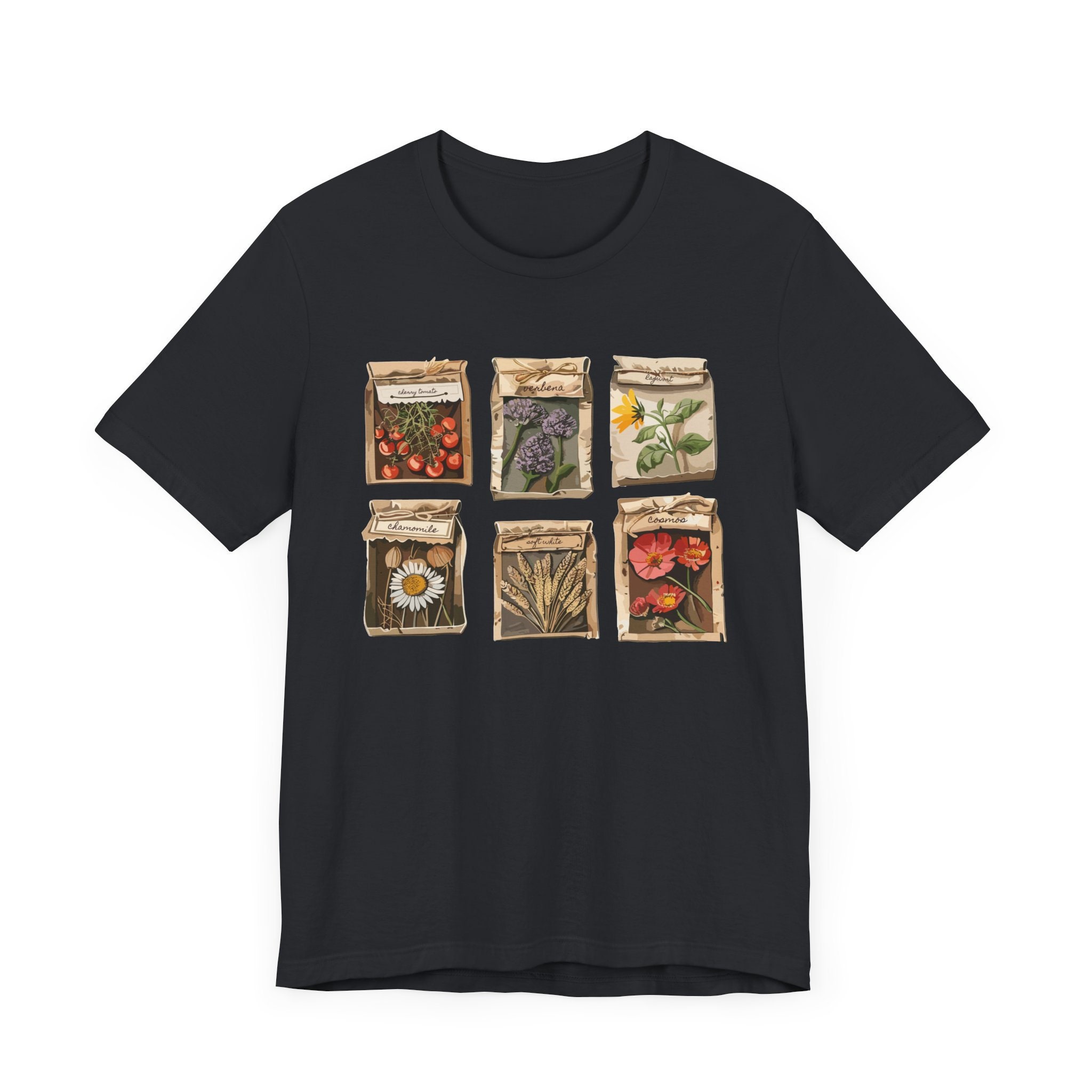 Seed Packets | Cottagecore | Garden & Plant Lover | Unisex Tee - Etsy