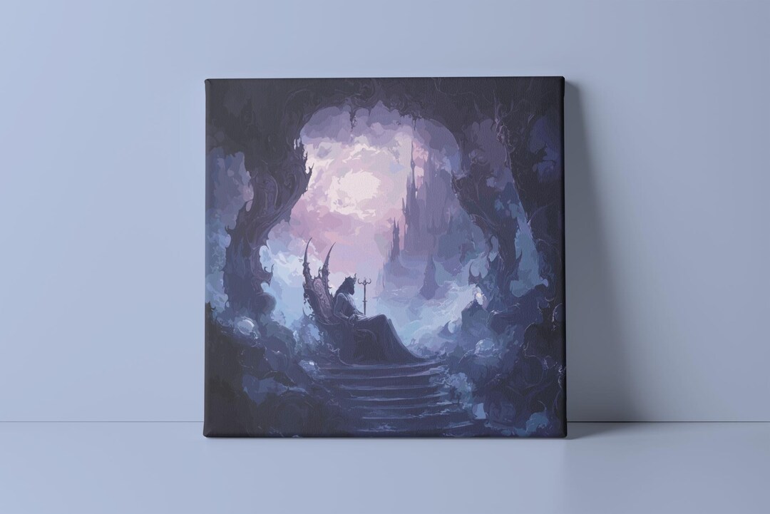 Throne of Shadows | Hades | Greek Mythology | Whimsical Fantasy ...