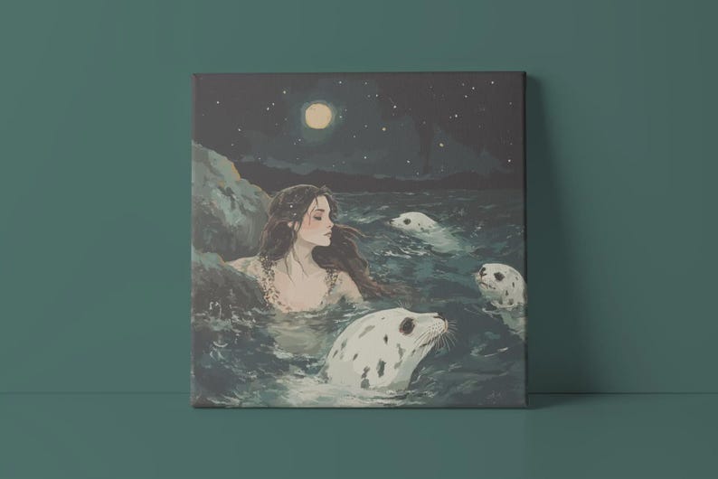 The Selkie | Mythological Creature | Scottish Folklore | Whimsical ...