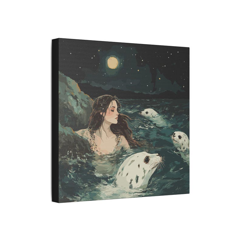 The Selkie | Mythological Creature | Scottish Folklore | Whimsical ...